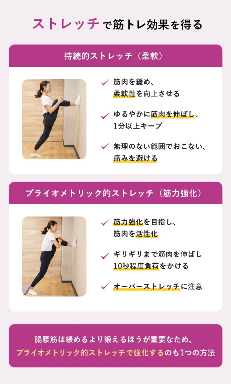 腸腰筋をほぐすストレッチは不要？鍛えた方がいい理由・おすすめメニュー - Wellulu