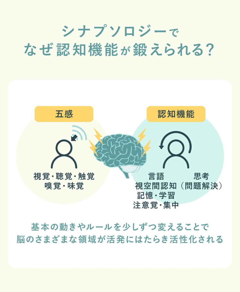 ゲーム感覚で脳を活性化！脳機能の改善につながる「シナプソロジー®」とは【ルネサンス】 - Wellulu